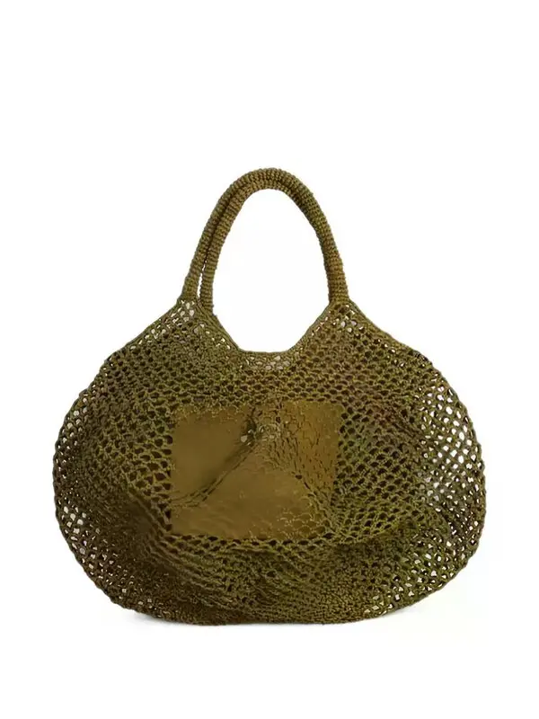 SANS ARCIDET Manabe Open-knit Tote Bag