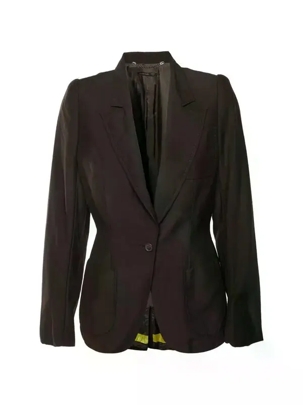 Alexander McQueen Wool Single-breasted Blazer