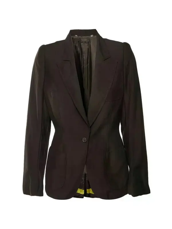 Alexander McQueen Wool Single-breasted Blazer