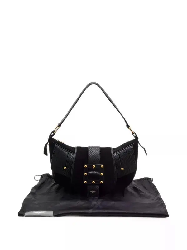 Saint Laurent Saharienne Buckle Shoulder Bag