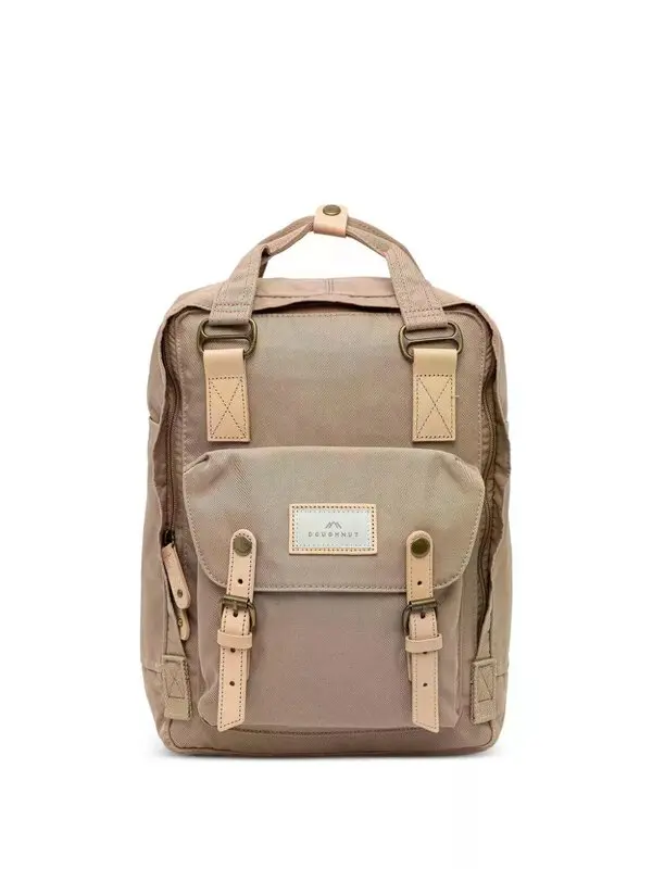 DOUGHNUT Macaroon Logo-patch Backpack - Neutrals