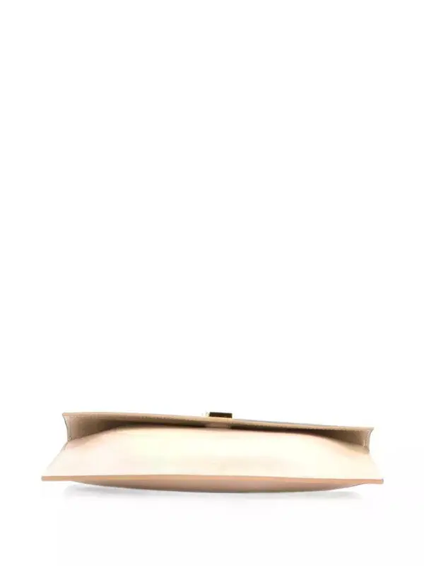 Saint Laurent Uptown Pouch Leather Clutch Bag