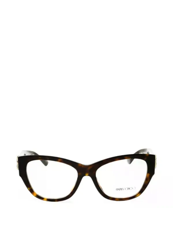 JIMMY CHOO Cat-eye Frame Glasses