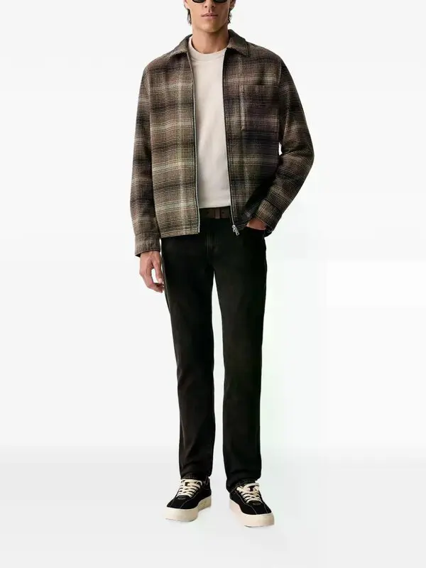 Marc O'polo Check-pattern Zip-up Jacket