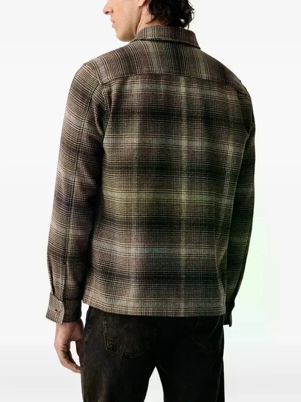Marc O'polo Check-pattern Zip-up Jacket