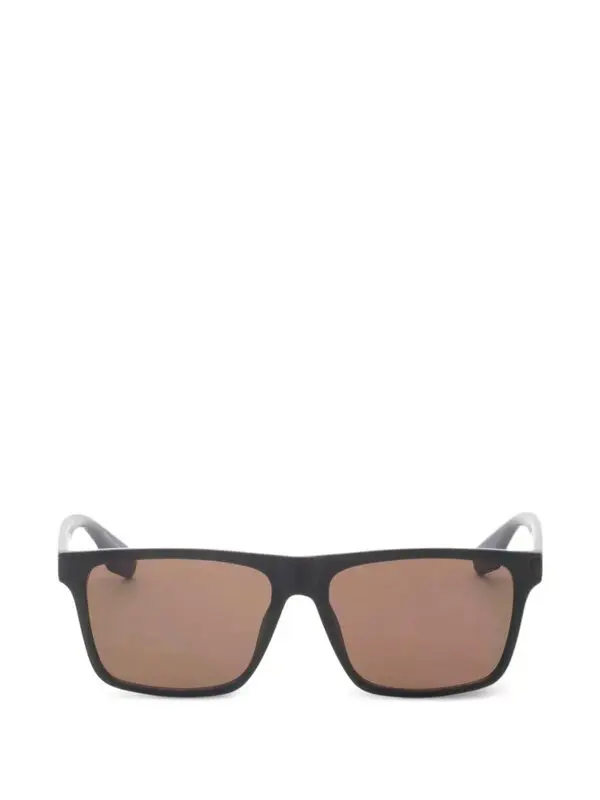 Calvin Klein Matte Rectangle Sunglasses