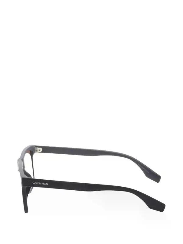 Calvin Klein Matte Rectangle Sunglasses