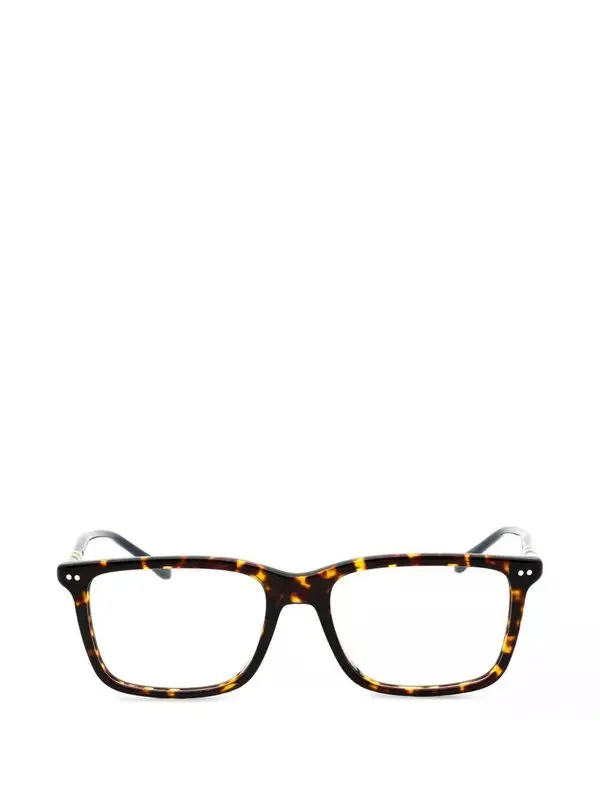 Polo Ralph Lauren Rectangle Frame Eyeglasses - Brown