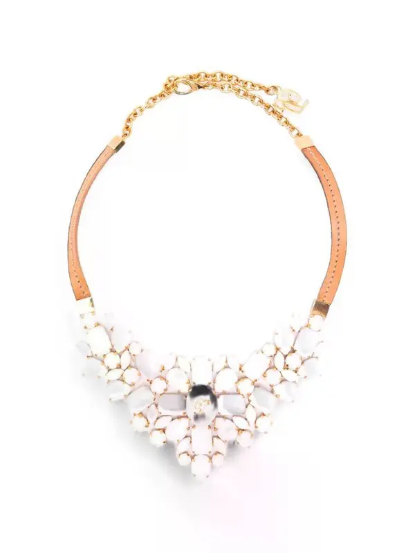 Dsquared2 2010s Crystal-embellished Necklace