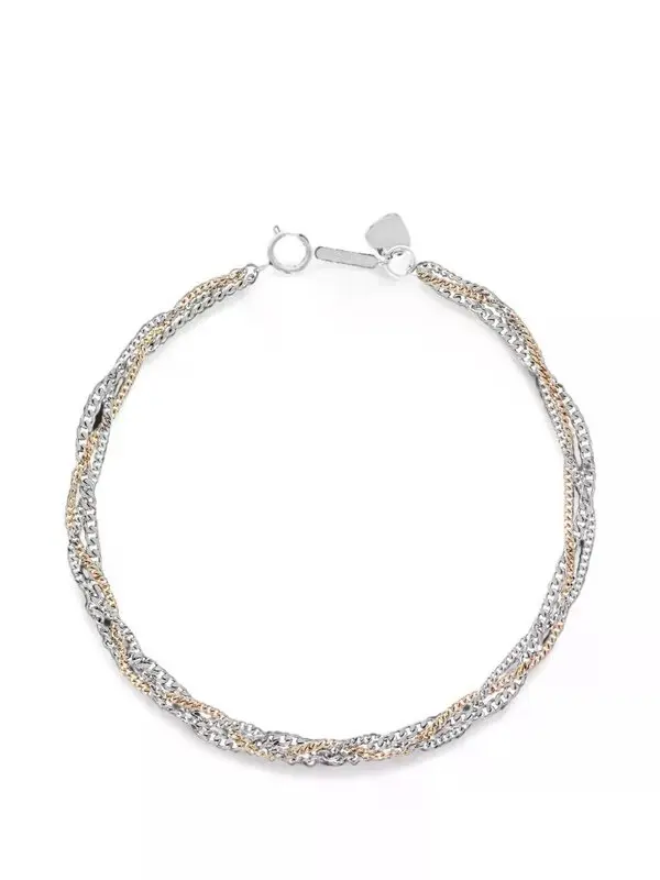 JUSTINE CLENQUET Mayer Woven Necklace