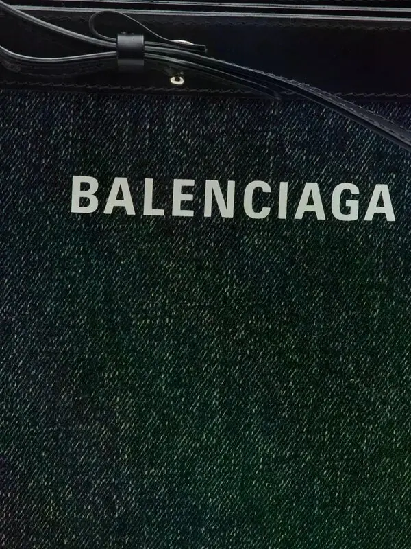 Balenciaga Pochette Leather-trim Crossbody Bag