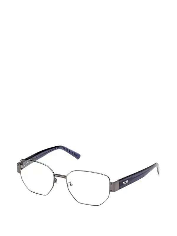 Mcm Geometric Frame Eyeglasses - Grey