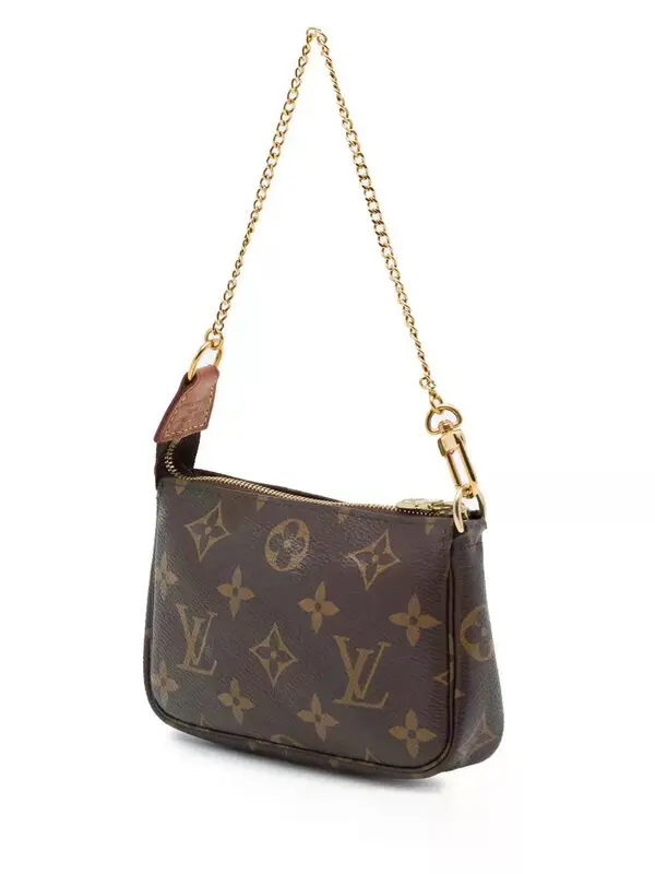LOUIS VUITTON 2019 Monogram Mini Pochette Accessoires Handbag