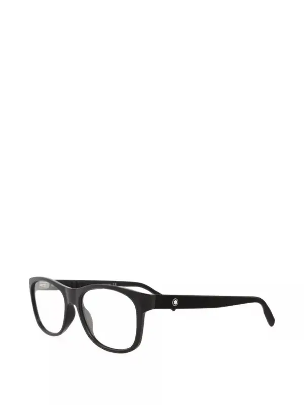 Montblanc Logo-plaque Square-frame Glasses