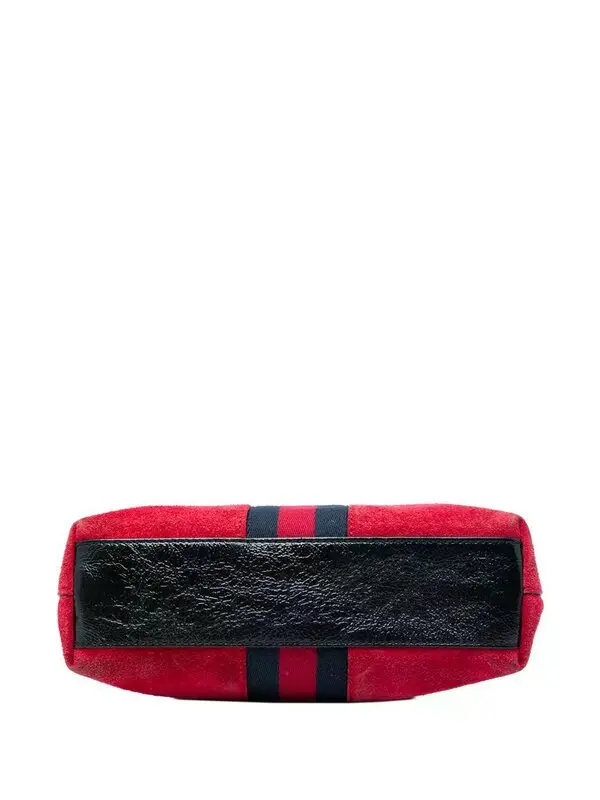 Gucci Suede Web Ophidia Dome Crossbody Bag