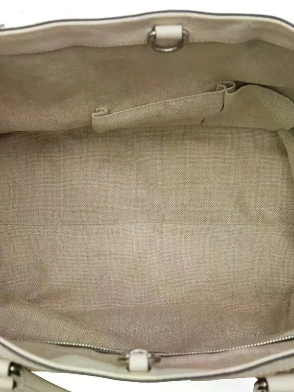 Gucci Gg Canvas Web Tote Bag - Neutrals