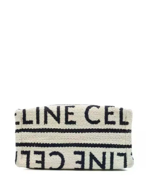 Celine 2022 Small Canvas Cabas Thais Satchel