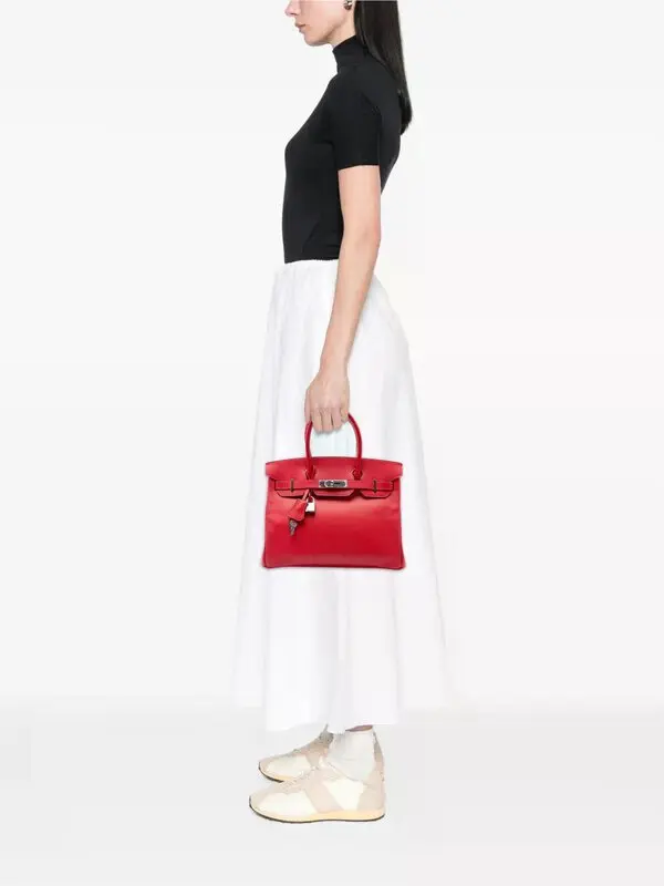 Hermès Epsom Birkin Retourne 30 Handbag - Red