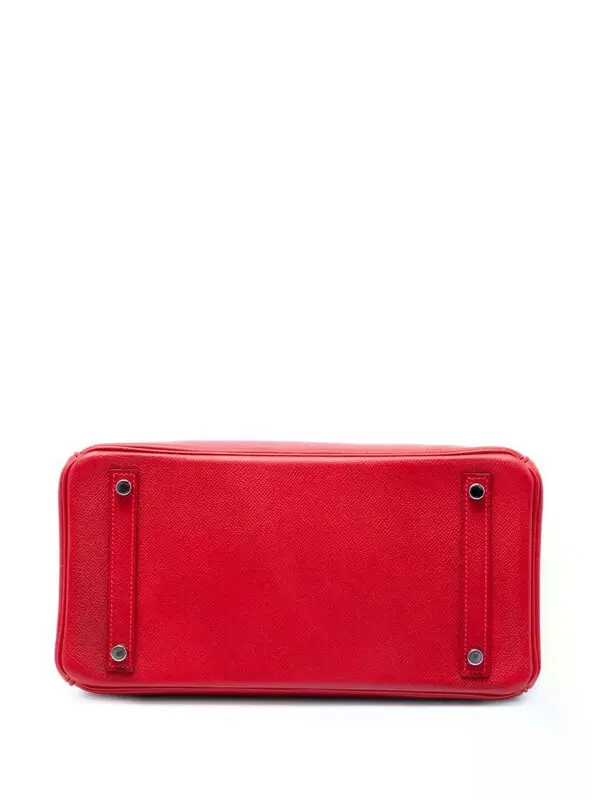 Hermès Epsom Birkin Retourne 30 Handbag - Red