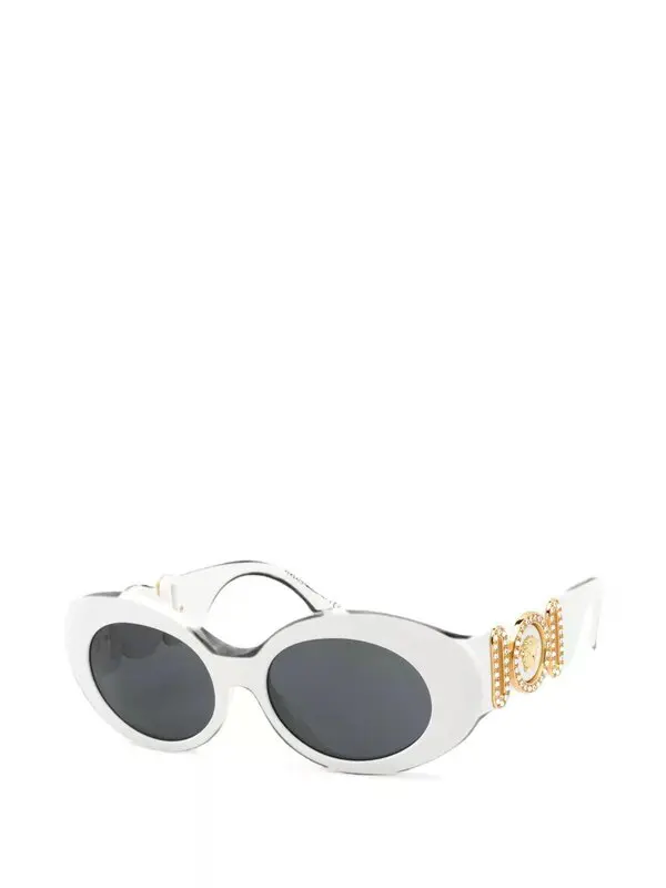 Versace Oval Frame Sunglasses