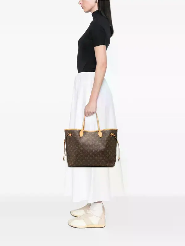 LOUIS VUITTON Monogram Neverfull Gm Tote Bag - Brown