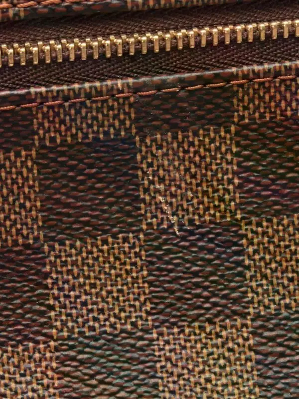 LOUIS VUITTON Damier Ebene Iena Mm Tote Bag