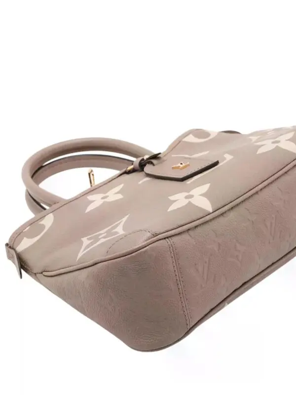 LOUIS VUITTON 2021-2026 Bicolor Monogram Empreinte Giant Trianon Pm Satchel