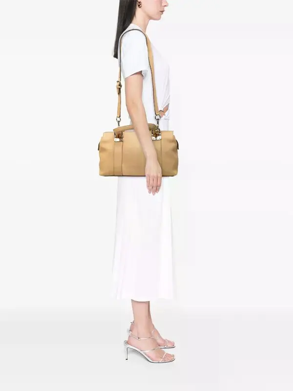 Gucci 2000-2015 Calfskin Bamboo Bar Satchel