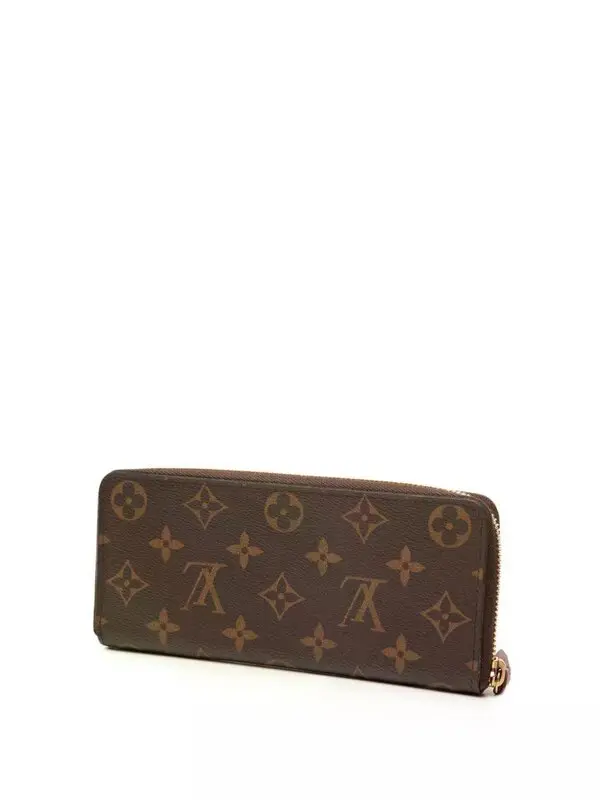 LOUIS VUITTON 2019 Monogram Clemence Wallet Long Wallets