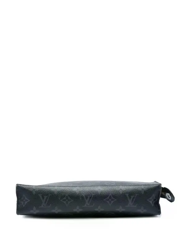 LOUIS VUITTON 2019 Monogram Eclipse Pochette Voyage Mm Clutch Bag