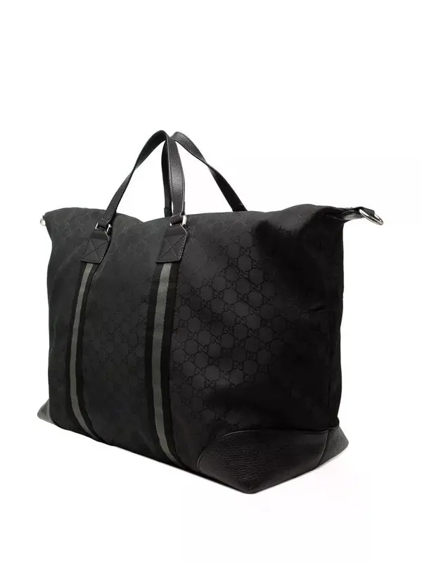Gucci Gg Nylon Web Duffle Bag