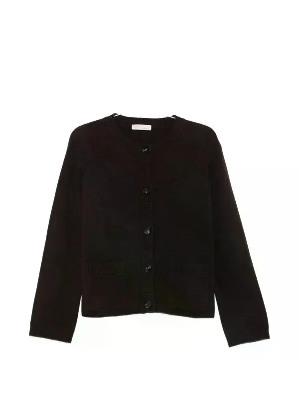 Liviana Conti Button-up Cardigan - Brown