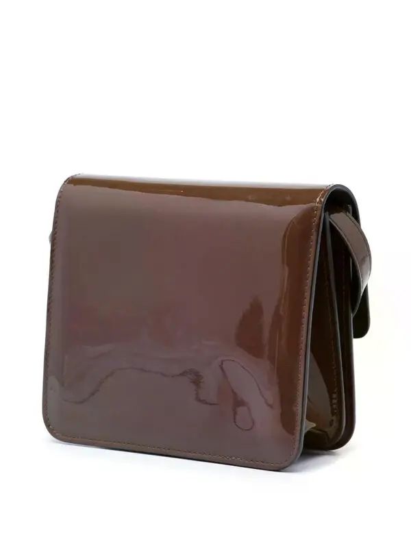 Fendi Patent Karligraphy Crossbody Bag