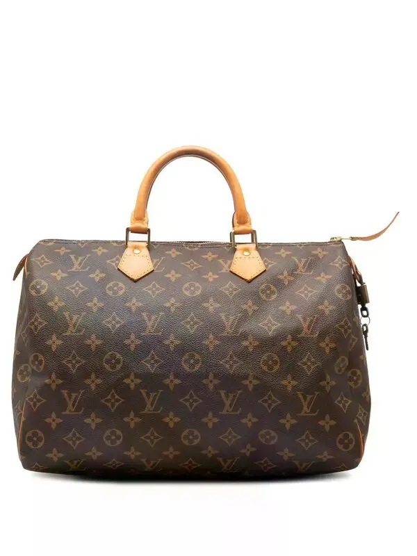 LOUIS VUITTON Monogram Speedy 35 Boston Bag