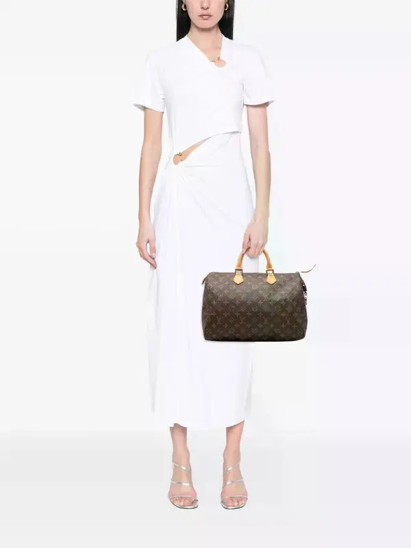 LOUIS VUITTON Monogram Speedy 35 Boston Bag