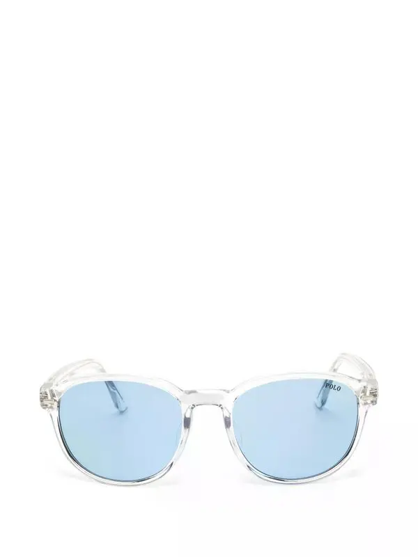 Polo Ralph Lauren Round-frame Sunglasses - White