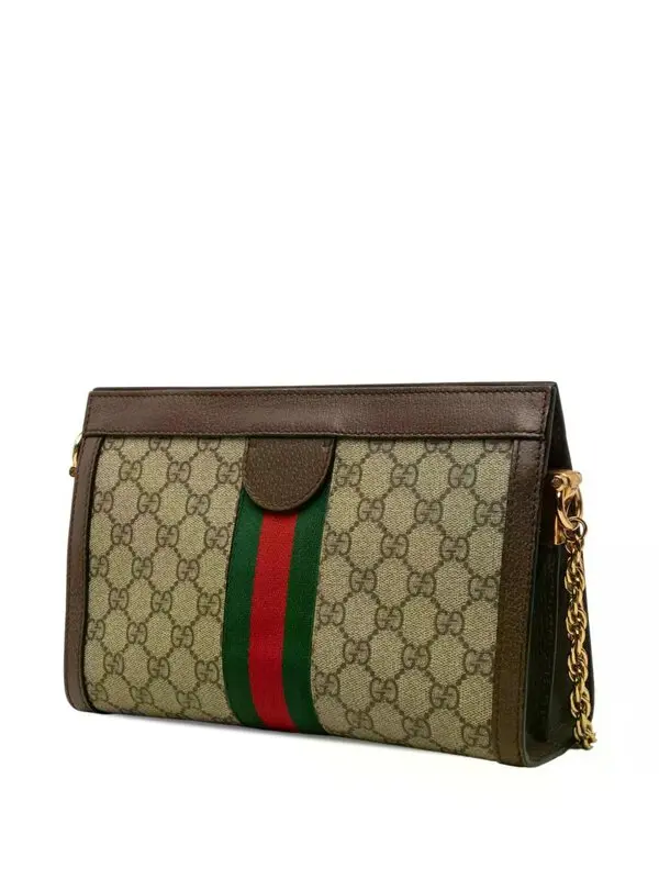 Gucci Ophidia Gg Supreme Web Ophidia Chain Crossbody Bag