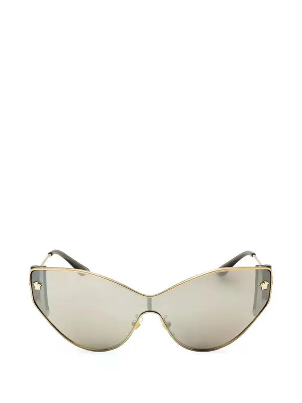 Versace Tone Medusa Detail Sunglasses