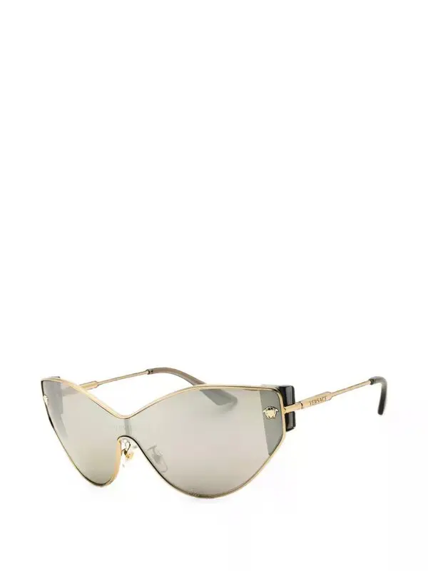 Versace Tone Medusa Detail Sunglasses