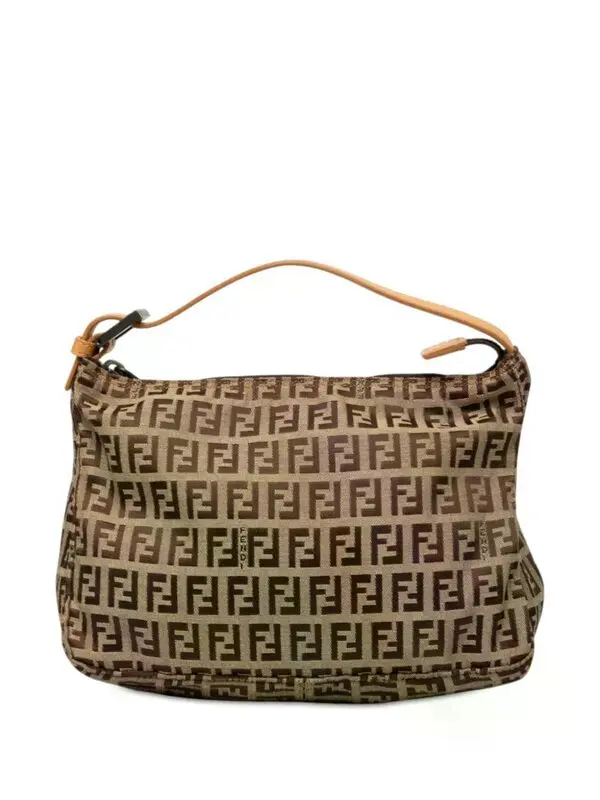 Fendi Zucchino Canvas Handbag