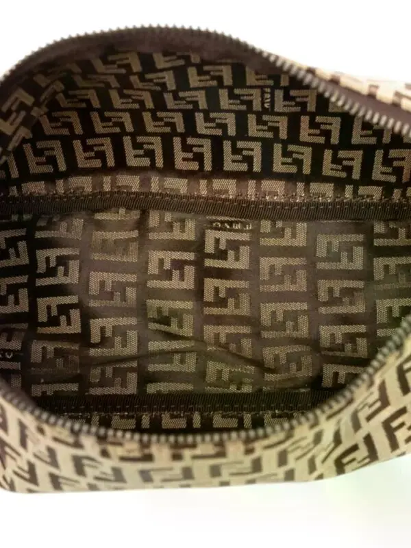 Fendi Zucchino Canvas Handbag