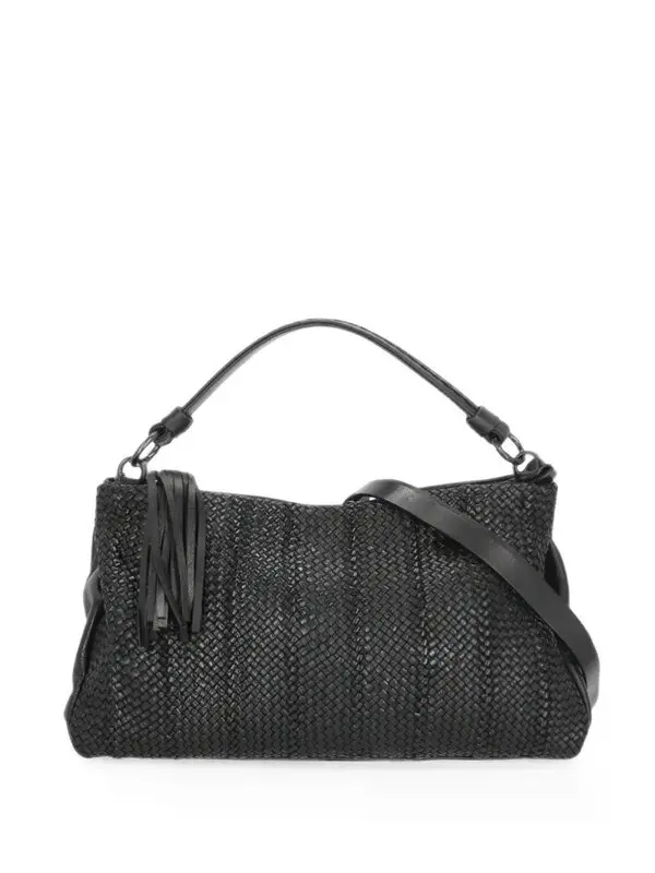 REPTILE'S HOUSE Braided Leather Shoulder Bag