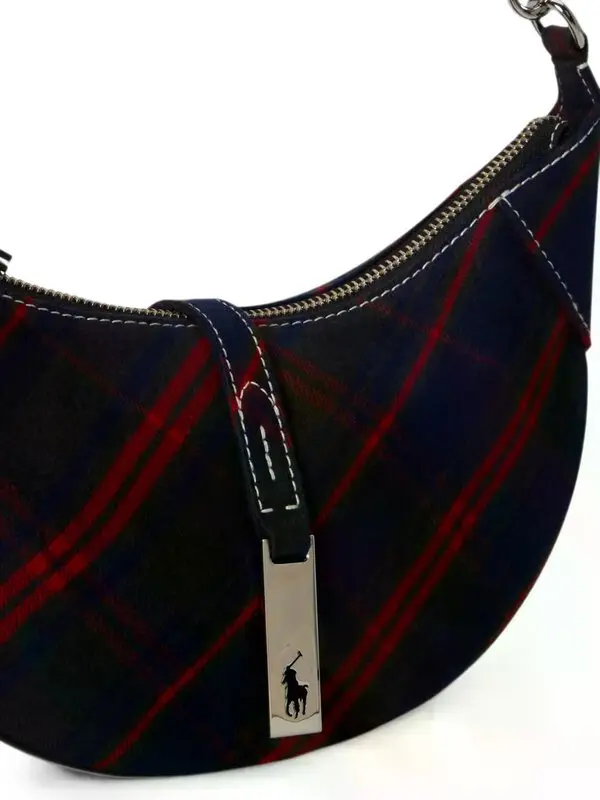 Polo Ralph Lauren Tartan-pattern Shoulder Bag
