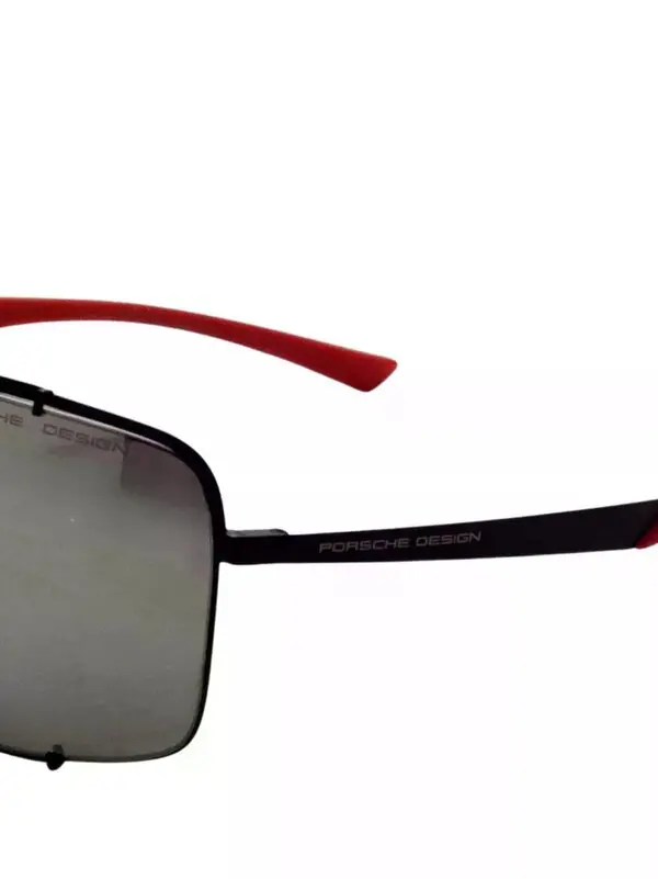Porsche Design Geometric Frame Sunglasses
