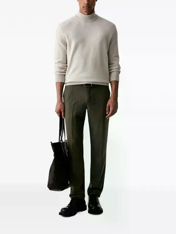 Marc O'polo High-neck Fine Knit Sweater - Neutrals