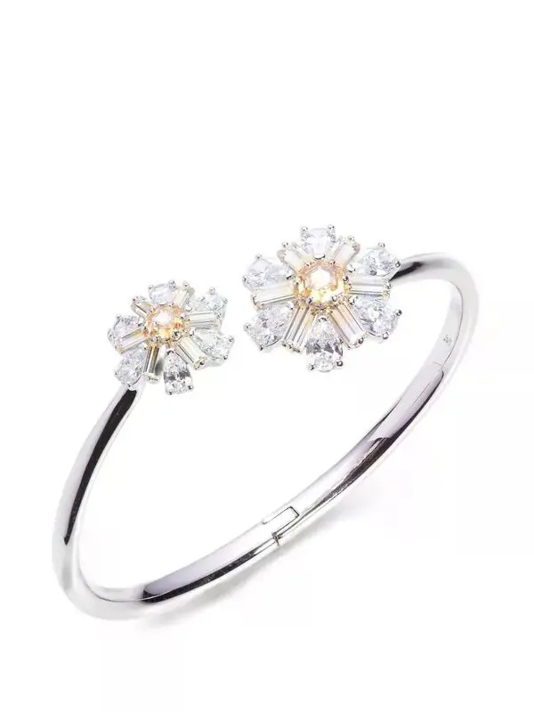SWAROVSKI Idyllia Crystal-embellished Bracelet - Silver