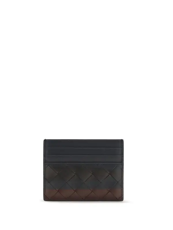 Bottega Veneta Intrecciato Leather Card Holder