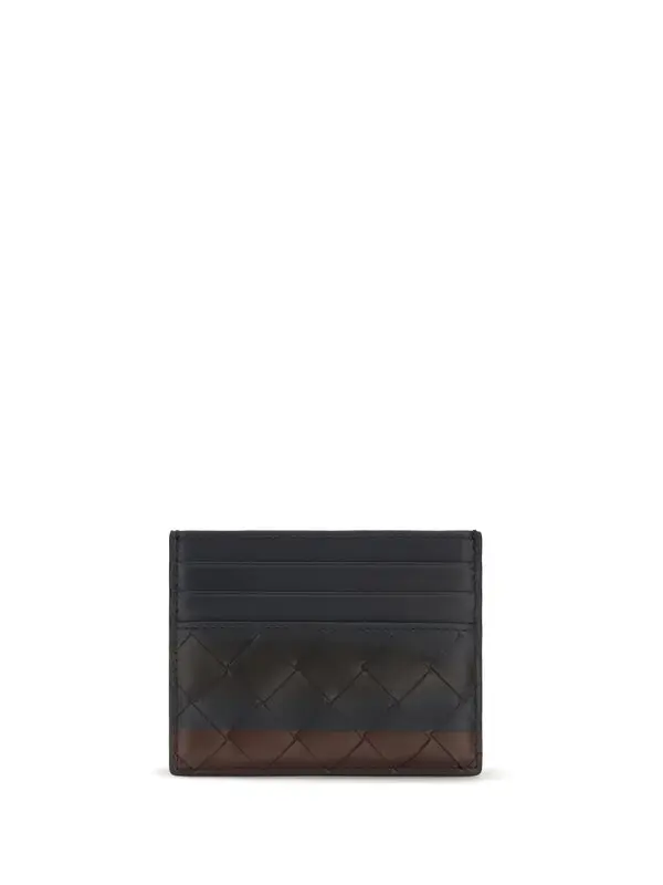 Bottega Veneta Intrecciato Leather Card Holder