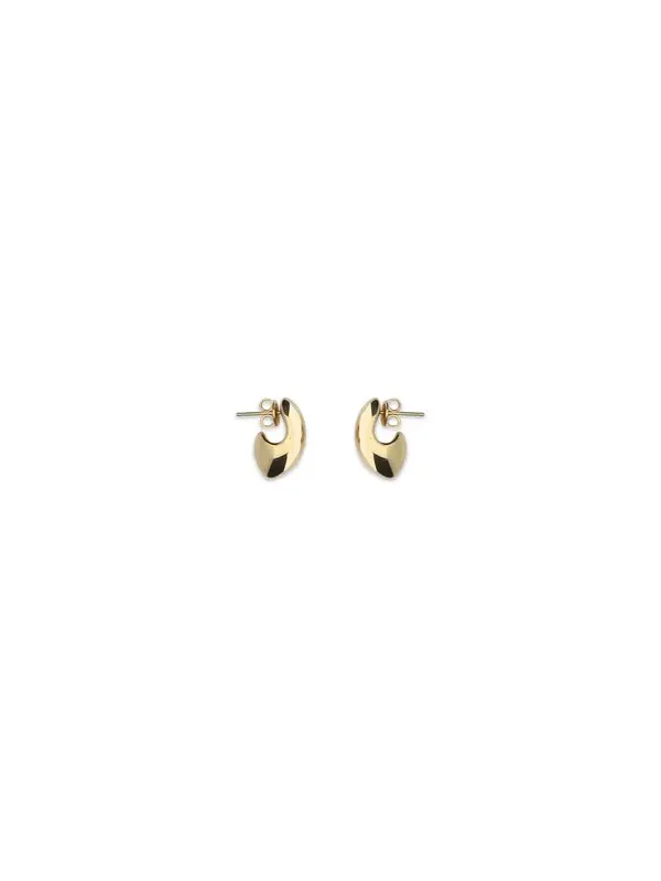 Bottega Veneta Small Disc Earrings