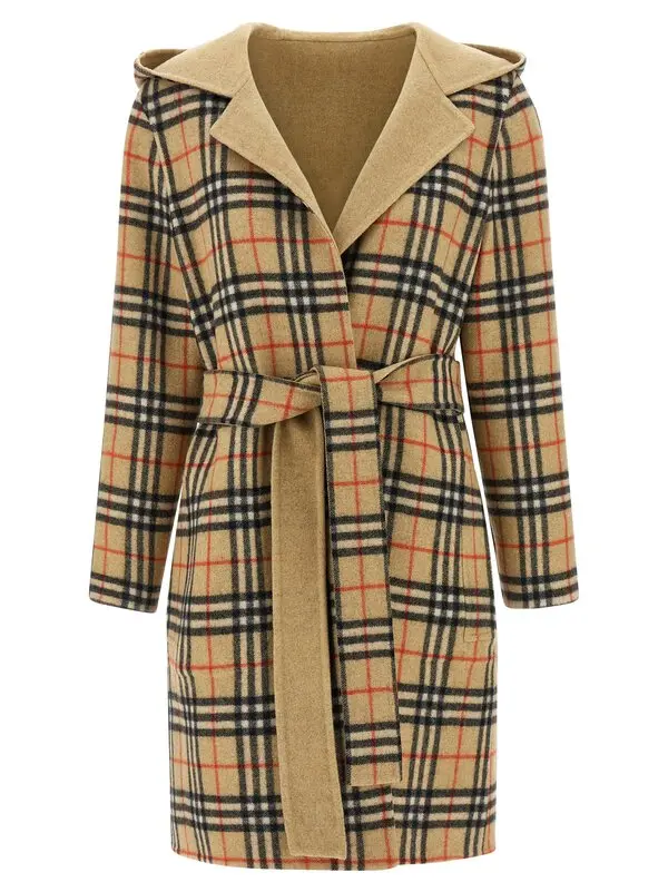 Burberry Hampshire Reversible Wool Coat